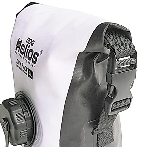 Dog Helios 'Grazer' Waterproof Outdoor Travel Dry Food Dispenser Bag, 3L, White