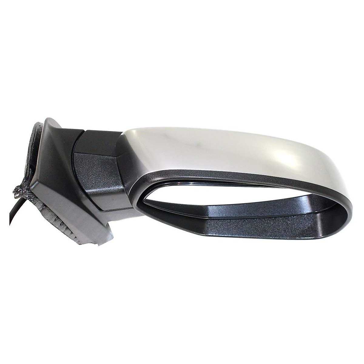 Kool Vue Left & Right Power Heated Mirrors Compatible With Chevrolet Silverado 1500 2007-2013 Manual Fold w/o Signal Light, Blind Spot, Memory, Puddle Lamp & Auto-Dimming Chrome New Body, Off Road Pkg