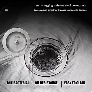 Commercial Restaurant Kitchen Sink Set, Freestanding Stainless Steel Sink,Stainless Steel Utility Sinks,with Drain Kit,for Outdoor Garage Restaurant Kitchen(39.4 * 23.6 * 31.5in)