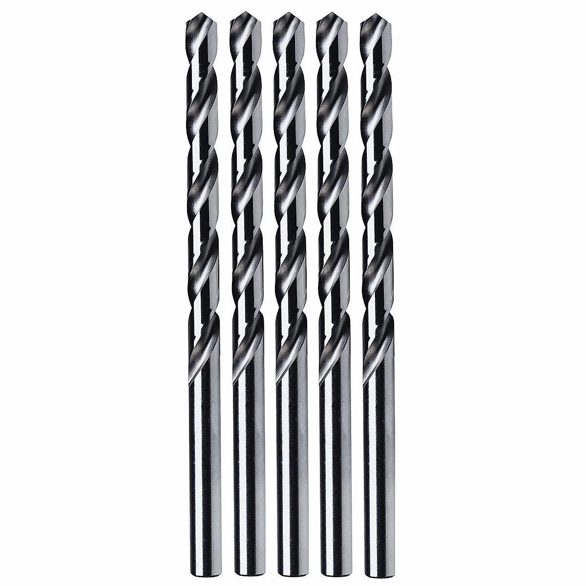 Irwin Tools 81107 No. 7 Bright 118-Degree Jobber Lengthier, Pack of 5