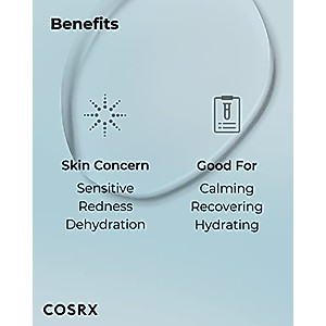 COSRX Hydrium Centella Aqua Soothing Ampoule | 40ml/1.35 fl.oz | Centella Asiatica (Cica) 42% Lightweight Facial Moisturiser Essence | Daily Serum | Korean Skin Care, Animal Testing Free, Paraben Free