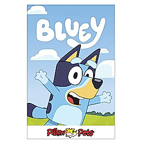 Pillow Pets Bluey, BBC Studios Stuffed Animal, Plush Toy