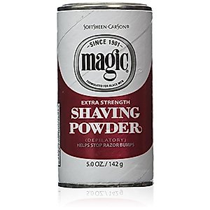 Magic Red Shaving Powder 5.0 oz. Extra Strength Depilatory