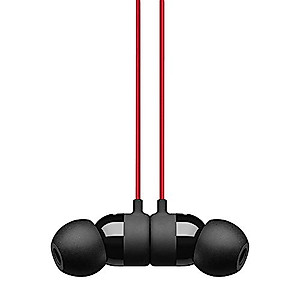 BeatsX Wireless Earphones - Apple W1 Headphone Chip, Class 1 Bluetooth, 8 Hours of Listening Time - Black-Red
