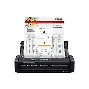 Epson ES-300WR Wireless Color Portable Duplex Document Scanner Accounting Edition for PC and Mac, Auto Document Feeder (ADF)