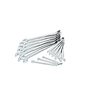 Crescent 14 Piece 12 Point SAE Combination Wrench Set with Tool Roll - CCWS4