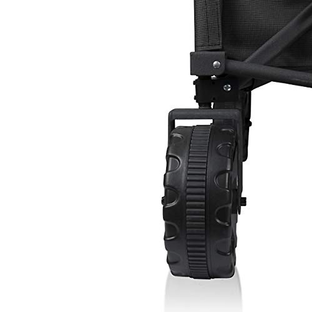 ONIVA - a Picnic Time brand Adventure Wagon Elite All-Terrain Folding Beach Wagon with Big Wheels plus Table Top Lid & Soft Cooler Liner, (Dark Gray)