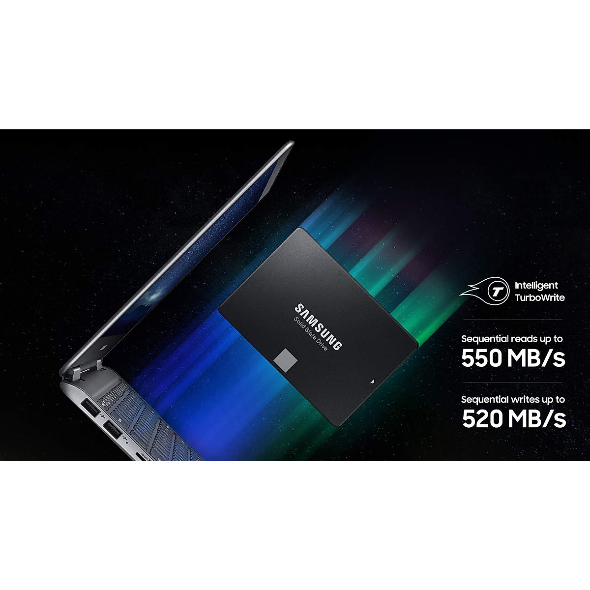 Samsung 860 EVO 500GB 2.5 Inch SATA III Internal SSD (MZ-76E500B/AM)