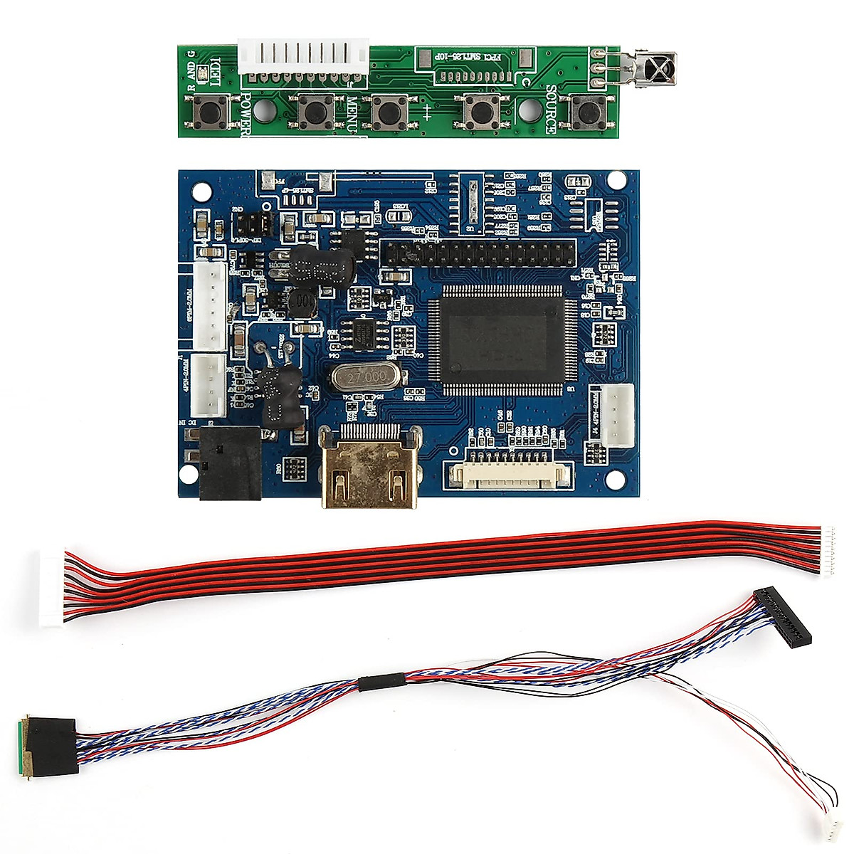 SUNKONG HD-MI LVDS Controller Board Driver 40Pin Lvds Cable Kit for Raspberry PI 3 LP156WH2 TLA1 TLE1 1366x768 14" 15.6" N156B6 LP156WH4 LVDS LED Backlight Screen