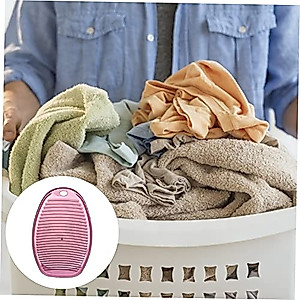 1pc Mini Washboard Wavy Washboard Washboards Hand Washer Tools for Kids Thickened Home Washboard Portable Washboards Laundry Wash Board Plastic Thicken Folding Board Red