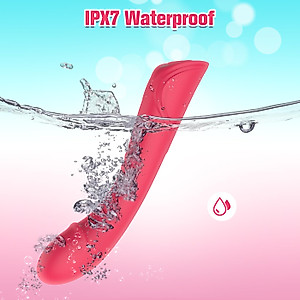 Realistic G-spot Dildo Vibrator for Women, Vaginal Anal Clitoris Stimulator for Solo Masturbation or Couple Lover Sex Things, Silicone Adult Sex Toys Massager with 7 Vibration Modes