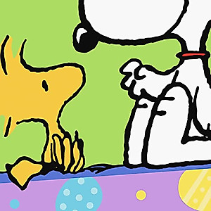 Hallmark Peanuts Pack of Easter Cards, Snoopy Easter Egg Joke (4 Cards with Envelopes)