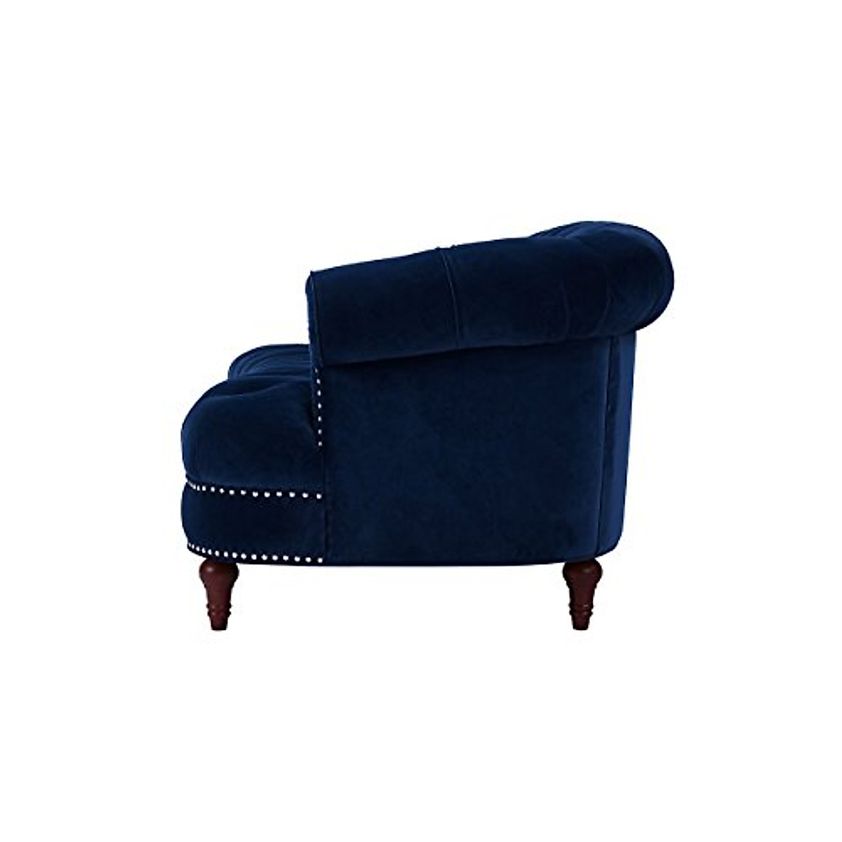 Jennifer Taylor Home Ariana, Sofa, Navy Blue Velvet
