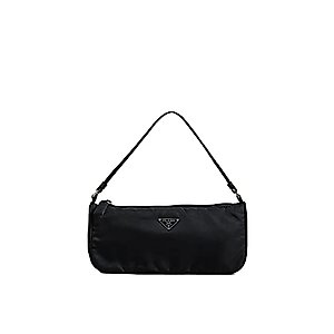 Prada Women's Pre-Loved Sport Pochette, Tessuto, Black, One Size