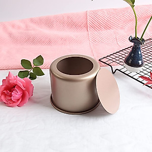 4 Inch Heightening Cake Moulds Metal Material Round Cheese Molds Baking Pans Cake Template Baking Dish Bakewares Gadgets Metal Cake Tins