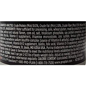 Purina Pro Plan Cat Food Canned Wet Entree 3 Flavor 6 Can Sampler Bundle, (2) Each: Chicken Tomato Pasta Gravy, Sole Vegetable, and Tuna Entree Sauce (3 Ounces) Plus Catnip Mouse