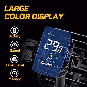 Folding Electric Bike for Adults, Up to 50 Miles 30 MPH, 48V 720Wh Removable Battery, 20" Fat Tire City Commuter Ebike, 1000W Motor, Step-Thru Foldable Electric Bicycle with Dual Shock Absorber