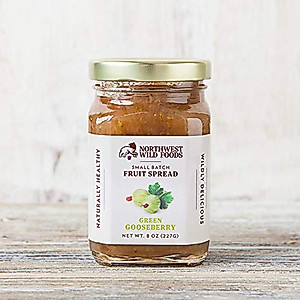 Northwest Wild Foods Fruit Spread Variety Pack - Six 8 Ounce Jars