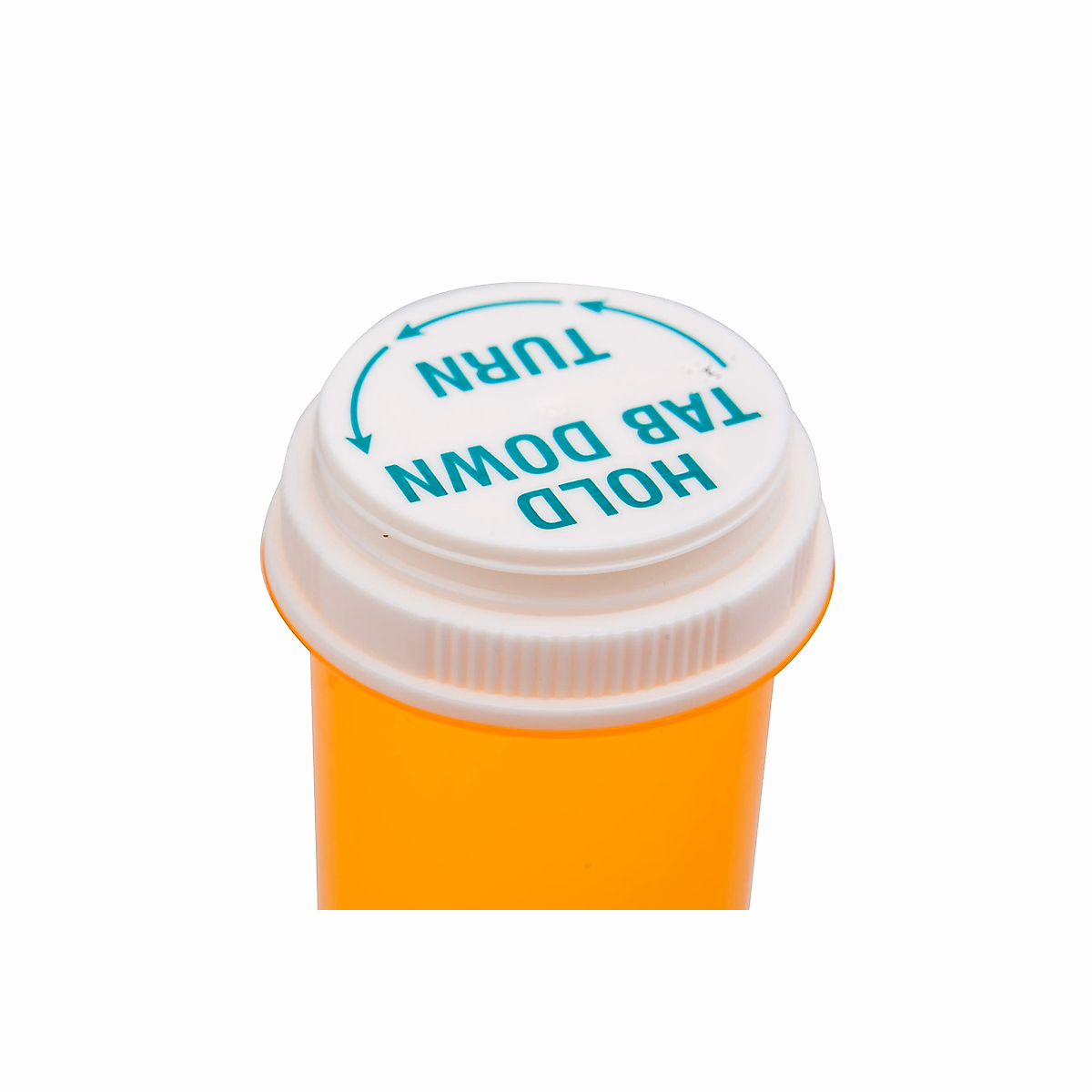 AVG Packaging Supplies Plastic Pharmacy Craft Pill Containers with Thumb Click Caps - Reversible Empty Perscription Bottles Prescription, 30 Dram Vials (126ct)