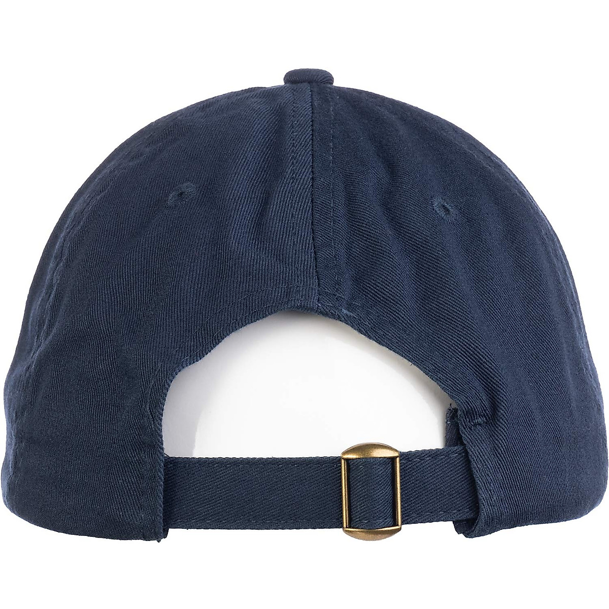 Ann Arbor T-shirt Co. Detroit | Classic Retro City Detroiter 313 Cool Michigan Men's or Women's Cap Dad Hat- Navy