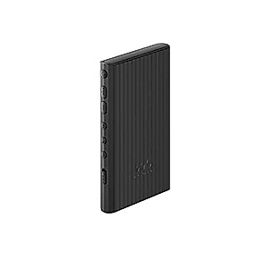 Sony NW-A306 Walkman 32GB Hi-Res Portable Digital Music Player with Android, up to 36 Hour Battery, Wi-Fi & Bluetooth and USB Type-C – Black NW-A306/B, Black