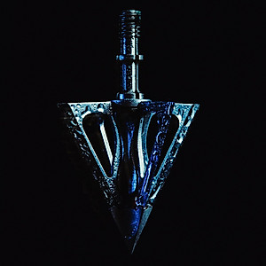 G5 Outdoors Striker X 100 Grain Crossbow Broadhead 3 Pk, Stainless Steel (613X)