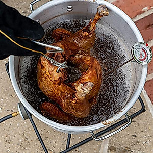 Turkey Fryer King Kooker 12RTFA 29Qt. Propane Outdoor Cooker Package with Battery Operated Timer
