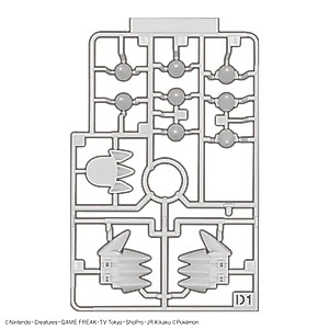 Bandai: Pokemon Plamo Collection 54 Select Series Groudon Model Kit