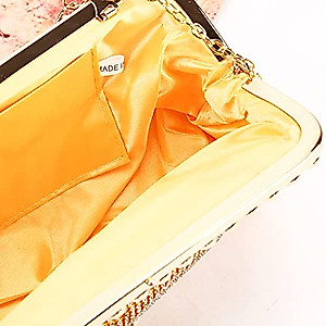 seropian Women's Rhinestone Bag Sparkling Chain Handbag Evening Clutch Purse Small Evening Formal Bag for Wedding,Party,Club