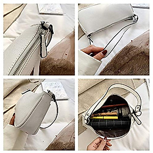 abigail paige Women Retro Classic Crocodile Snakeskin Pattern Clutch Shoulder Bag with Magnetic Closure (Crocodile 1), Medium