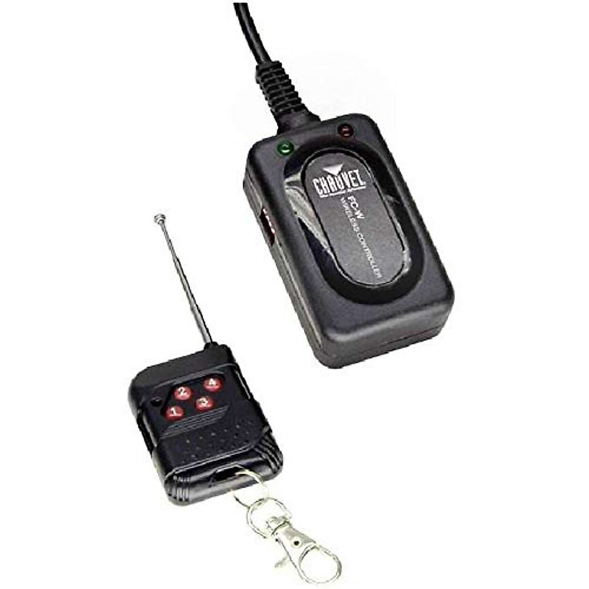 CHAUVET Hurricane H1200 Fog/Smoke Machine + FC-W Wireless Remote + FJU Fog Fluid