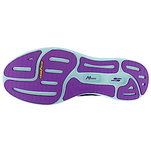 Skechers Go Run Razor 3+ Black/Blue 9 B (M)