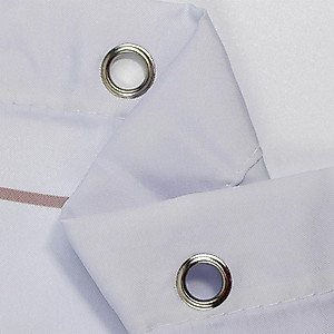 AOYEGO Pink Flamingos Shower Curtain Exotic Bird Floral Tropical Green Leaf Plant Long Bathroom Curtains 72x84 Inch with Hooks Polyester Fabric Curtain for Bathtub