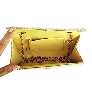 Nodykka Clutch Purses For Women Evening Bags Sparkling Shoulder Envelope Party Cross Body Handbags