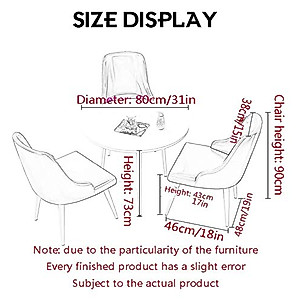 Office Business Hotel Lobby Dining Table Set, Office Negotiation Table and Chair Combination Business Meeting Small Round Table Lounge Home Balcony Living Room Pet Shop (Color : Blue) ( Color : Grey )