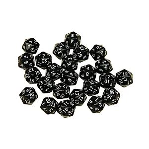 Learning Advantage 7334 20-Sided Polyhedra Dice (Pack of 24)