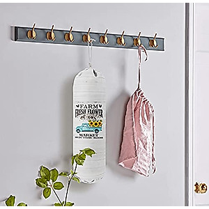 Grocery Bags Holder Organizer for Shopping Bags，Wall Mount Plastic Bags Storage Container Dispensers, Gift for Women Mother Grandmother Friend