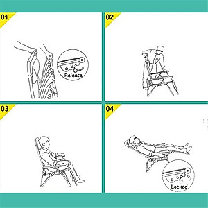 XZGDEN Lightweight Sun Lounger Heavy Duty Zero Gravity Recliner Chair with Cup and Phone Holder, Garden Outdoor Patio Sun Lounger, Folding Reclining Chair Beach Lounger Chair