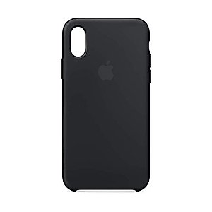 Apple iPhone Xs Silicone Case - Black