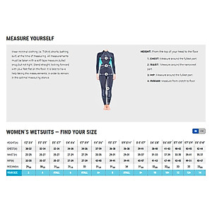 BARE 5MM Evoke Women's Wetsuit | Warmest Women's Wetsuit Within BARE Lineup | Full Stretch Neoprene Combined with a Unique Graphene Omnired Fabric | Comfortable | Great for Scuba Diving | Black 02