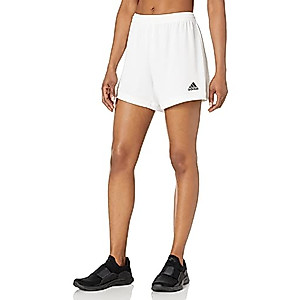 adidas Women's Entrada 22 Shorts, White, Medium