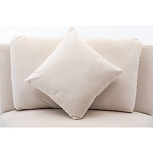 Legend Vansen Velvet Symmetrical Modular U Shaped 4 Seats Sofa Corner Curved couches Sectional, 136" Wide, Beige