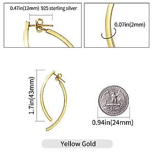 Surrounded Forest Cross Curved Earrings Curved Drop Earrings Long Bar Earrings Curved Stick Dangle Earring Drop Earrings for Women