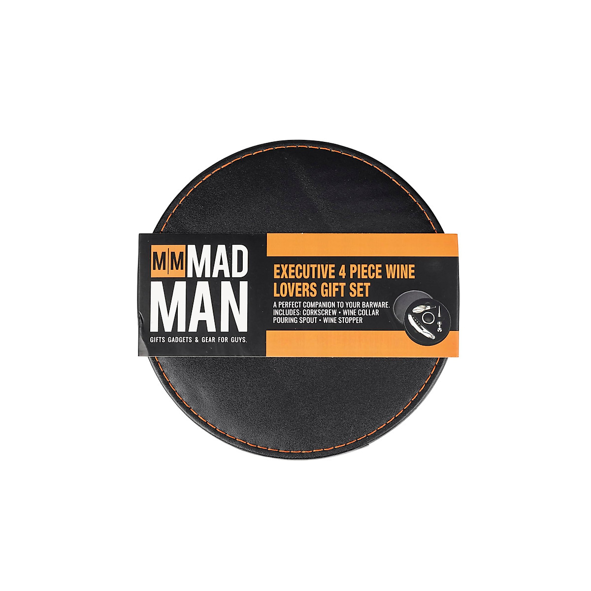 Mad Man Executive 4-piece Wine Lovers Gift Set