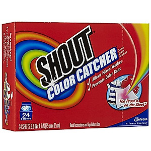 Shout Washer Sheets - 24 ct - 2 pk
