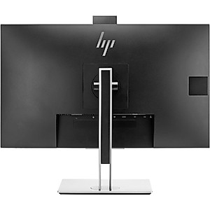 HP EliteDisplay E273m 27 Inch LED Backlit IPS Monitor (1FH51A8#ABA) 2-Pack with Built in Speakers, Webcam, and Desk Mount Clamp Dual Monitor Stand