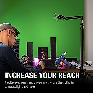 Elgato Flex Arm S2-Section Articulated arm for Cameras, Lights and More, Multi Mount Accessory