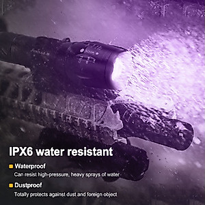 Night Vision Essentials Infrared Flashlights Tactical Hunting Gear Scope Illuminator for Rifle Arc Rail Ir Light 850nm Ir Flashlight (850nm 350 yard)