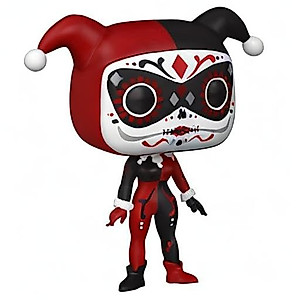 Funko Dia de Los Muertos - Harley Quinn Pop! Vinyl Figure (Bundled with Compatible Pop Box Protector Case)