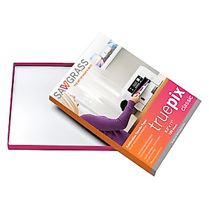 Sawgrass SubliJet UHD Inks SG500 & SG1000 4 Pack with 100 Sheets of Sublimation Paper & Designs Cyan Yellow Magenta Black